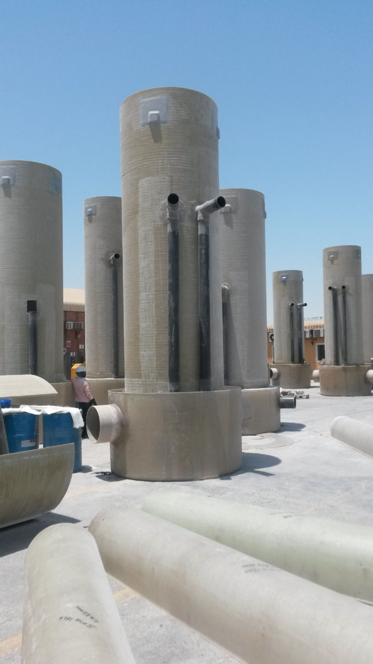 GRP STRUCTURAL MANHOLE – Fiber Flex UAE